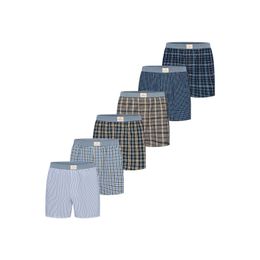 Luca David Herren Boxer Karos 6er Pack
