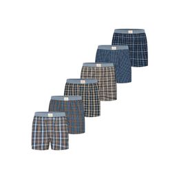 Luca David Herren Boxer Karos 6er Pack
