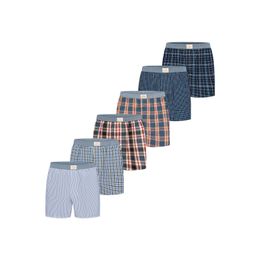 Luca David Herren Boxer Karos 6er Pack