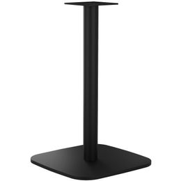 CLP Tischgestell Metall schwarz, Tischbeine Marudi aus Stahl pulverbeschichtet outdoor, robustes Tischuntergestell f&uuml;r drinnen und drau&szlig;en