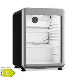 Klarstein Audrey Evo Getr&auml;nkek&uuml;hlschrank 64 x 47,5 cm LED-Innenbeleuchtung 85 W 42 dB Silber 68 Liter