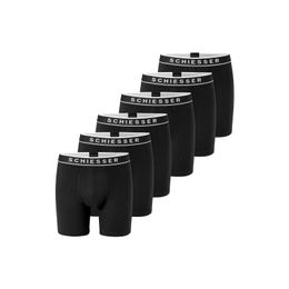 Schiesser Herren Langer Boxer 955 Multi 6er Pack