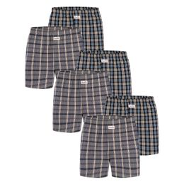 Sugar Pine Herren Boxer Mix Karos 6er Pack