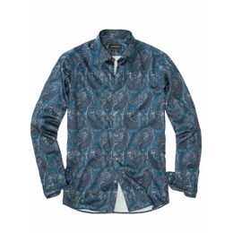 Mey & Edlich Mey & Edlich Herren Festakt-Hemd Blau 100 % Baumwolle