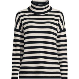 LANDS' END Feinstrick-Rollkragenpullover f&uuml;r Damen, Damen, size: regular, Schwarz, by Lands' End