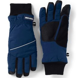 LANDS' END Wasserdichte Handschuhe SQUALL f&uuml;r Damen, Damen, size: regular, Blau, Nylon, by Lands' End