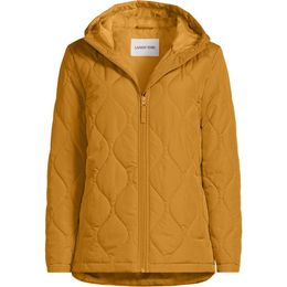 LANDS' END Isolierte Steppjacke FeatherFree f&uuml;r Damen in Plus-Gr&ouml;&szlig;e, Damen, size: plus, Gelb, Polyester, by Lands' End