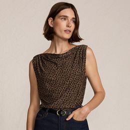 LANDS' END Silk Knit &Auml;rmelloses Top f&uuml;r Damen, Damen, size: regular, Schwarz, Polyester-Mischung, by Lands' End