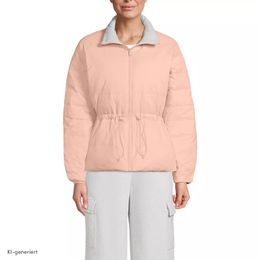 LANDS' END Daunen-Wendejacke WANDERWEIGHT Verstaubar Ultraleicht in Petite-Gr&ouml;&szlig;e, Damen, size: petite, Pink, Nylon, by Lands' End
