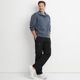 LANDS' END Trekking-Zip-Off-Hose f&uuml;r Herren, Herren, size: regular, Schwarz, Baumwolle/Nylon, by Lands' End