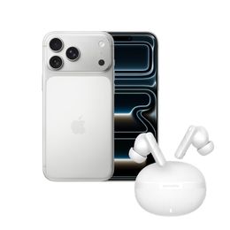 Apple iPhone 17 Pro Max 256GB Silber + 4smarts SkyBuds Pro