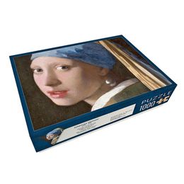 K&uuml;nstler-Puzzle &raquo;M&auml;dchen mit Perlohrring&laquo;