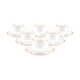 Seltmann Weiden Espressotassen mit Untertassen Sento Home Pure Lines 80 ml 6er Set
