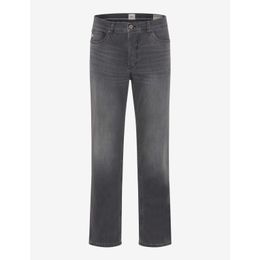 Brax Herren Five-Pocket-Hose Style COOPER TT GREY USED, denim grau, Gr. 42/36