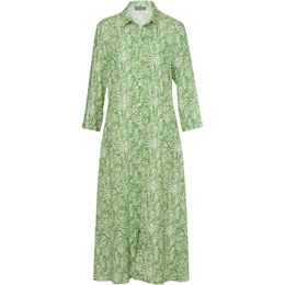 WHITE LABEL Blusenkleid Gr&uuml;n/Wei&szlig; (Gr&ouml;&szlig;e: 36)