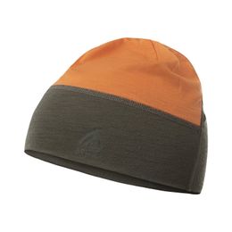 Aclima Wende-M&uuml;tze LightWool 140 Tarmac/Orange Tiger (Gr&ouml;&szlig;e: )