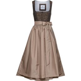 Hammerschmid Midi-Jacquard-Dirndl Pillersee Braun (Gr&ouml;&szlig;e: 44)
