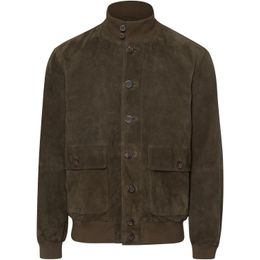 Highmoor Lederblouson Oliv (Gr&ouml;&szlig;e: 54)