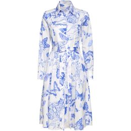Habsburg Kleid Trattenegg Wei&szlig;/Aqua (Gr&ouml;&szlig;e: 40)