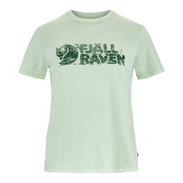 Fj&auml;llr&auml;ven Fj&auml;llr&auml;ven Damen T-Shirt Lush Logo Soft Jade (Gr&ouml;&szlig;e: S)