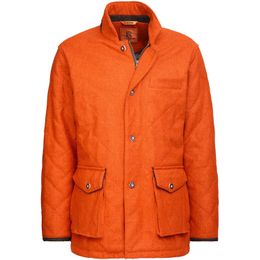 Rascher Signal-Loden-Steppjacke Jakko Orange (Gr&ouml;&szlig;e: 48)