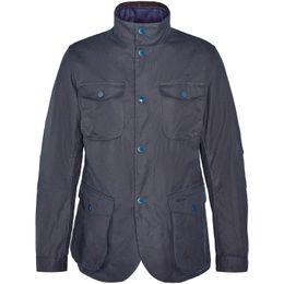 Barbour Wachsjacke Ogston Navy (Gr&ouml;&szlig;e: M)