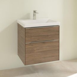 Villeroy & Boch Villeroy & Boch Subway 3.0 Schrank mit Waschtisch, 2 Ausz&uuml;ge, 4A7061RW+C57800VH,