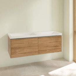 Villeroy & Boch Villeroy & Boch Subway 3.0 Schrank mit Doppelwaschtisch, 2 Ausz&uuml;ge, 4A71D3RW+C56700RH,