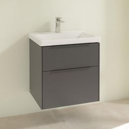 Villeroy & Boch Villeroy & Boch Subway 3.0 Schrank mit Waschtisch, 2 Ausz&uuml;ge, 4A7061R1+C57802VR,