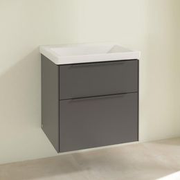 Villeroy & Boch Villeroy & Boch Subway 3.0 Schrank mit Waschtisch, 2 Ausz&uuml;ge, 4A706301+C57802VR,