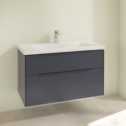 Villeroy & Boch Villeroy & Boch Subway 3.0 Schrank mit Waschtisch, 2 Ausz&uuml;ge, 4A70A201+C57002VQ,