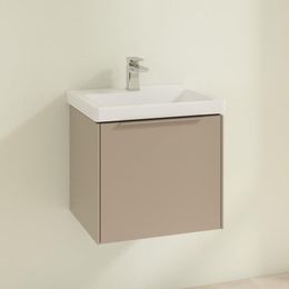 Villeroy & Boch Villeroy & Boch Subway 3.0 Schrank mit G&auml;stebecken, 1 Auszug, 4370FGR1+C58002VM,