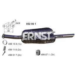 Ernst Endschalld&auml;mpfer 052061 f&uuml;r Opel GM