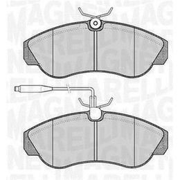 MAGNETI MARELLI Bremsbelagsatz, Scheibenbremse 363916060184 f&uuml;r Peugeot Fiat