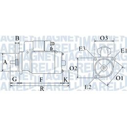 MAGNETI MARELLI Starter 063720294010 f&uuml;r Skoda VW