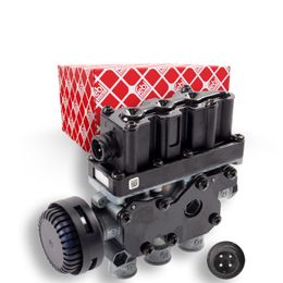 febi bilstein Wegeventilblock, Luftfederung 45605 f&uuml;r DAF Volvo Iveco Ford MAN RENAULT TRUCKS