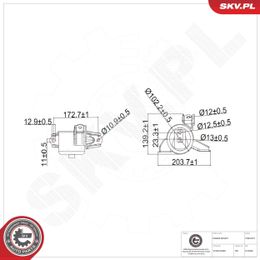 ESEN SKV Lagerung, Motor 75skv472 links f&uuml;r KIA