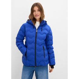bonprix wasserabweisende ultraleichte Funktions-Jacke, blau, Gr.52, &Uuml;bergangsjacke aus wasserdichtem Material