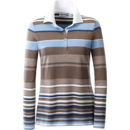 Langarm-Poloshirt