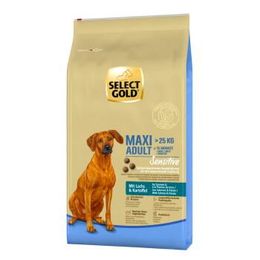 SELECT GOLD Sensitive Trockenfutter Hund Adult Maxi Lachs und Kartoffel 12 kg