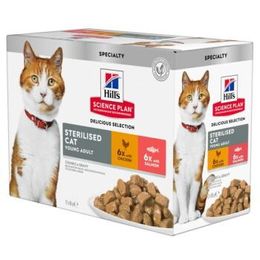 Hill's Hill's Science Plan Young Adult Sterilised 24x85 g