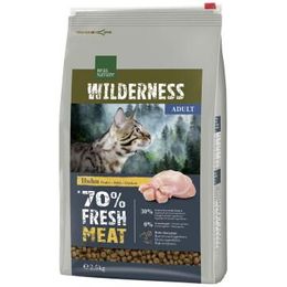 REAL NATURE WILDERNESS Trockenfutter Katze, Adult, Fresh Meat, Huhn 2,5 kg
