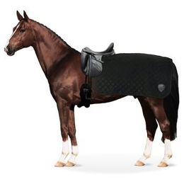 Equinate Ausreitdecke Lancaster mit Teddyfell schwarz L
