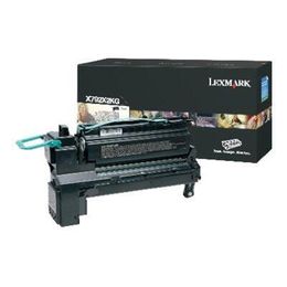 Lexmark Original Toner Standard Variante - X792 schwarz 20000 Seiten (X792X2KG)