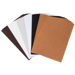 buttinette Filzbogen "Natur", St&auml;rke: 1 mm, je 20 x 30 cm