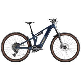 Trek Powerfly+ FS 8 | Gr. L | Aluminium E-MTB Marathon-Tour (100-120mm) Blau
