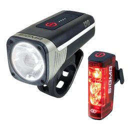 Sigma LED Akkuleuchten Set Aura 120 + Hiro 50 Link