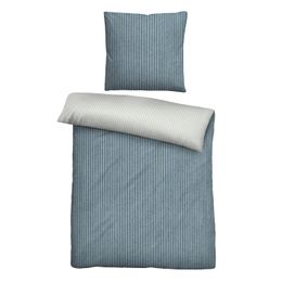 SONSTIGE Bettw&auml;sche MELANGE blau