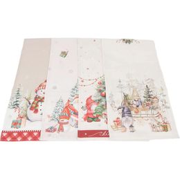 SONSTIGE Tischl&auml;ufer SNOWMAN