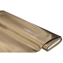 buttinette Kunstleder &bdquo;Metallic&ldquo;, nougat